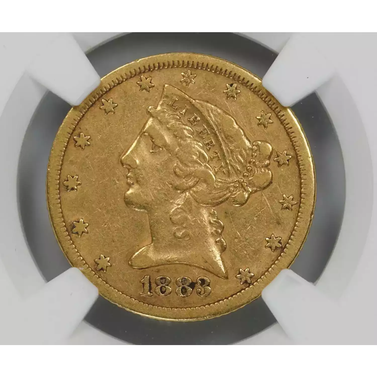 1883-CARSON CITY Gold Half Eagles Liberty Head NGC XF-40 - Kearney Coin ...