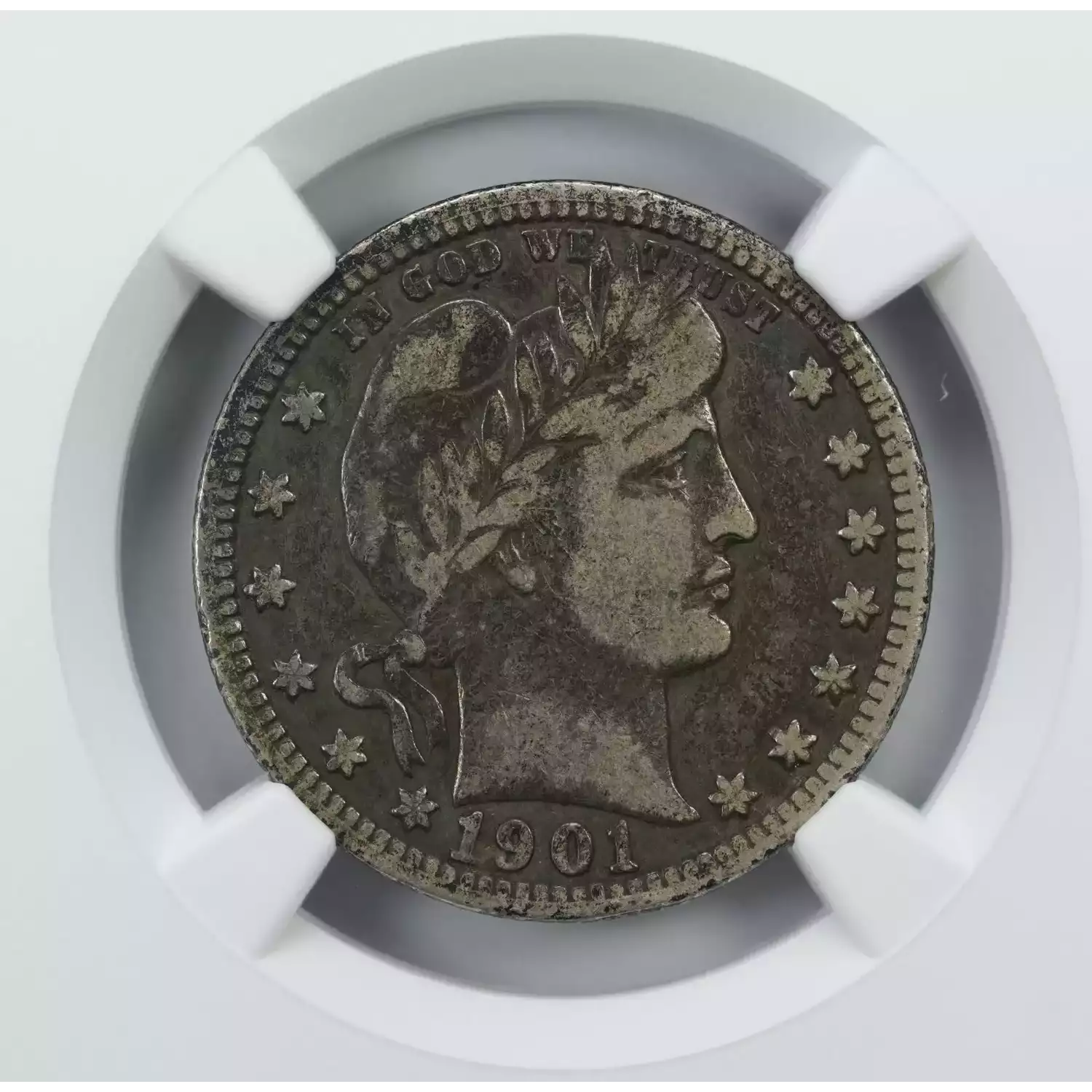1901-NEW ORLEANS Quarter Dollars Barber or Liberty Head NGC F-15 ...