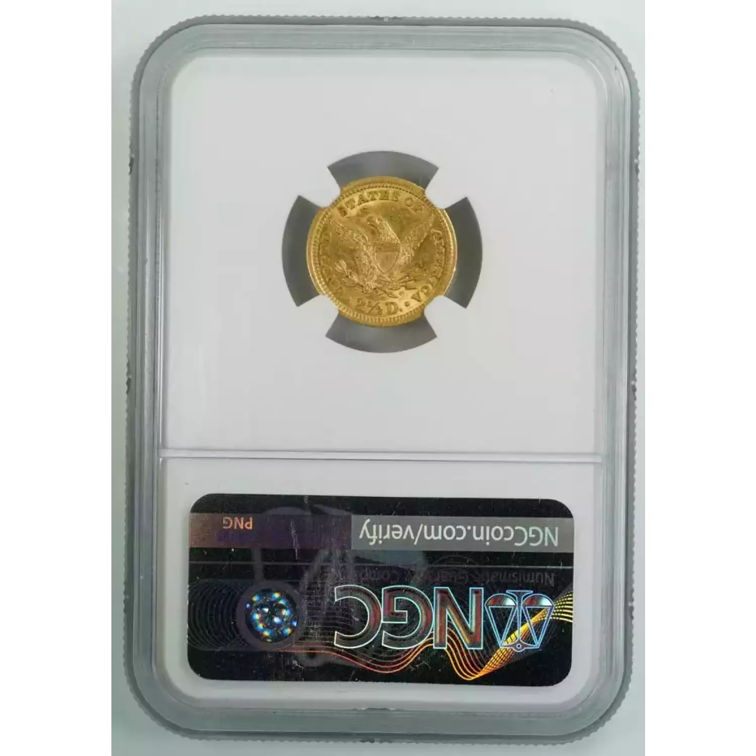 1902-PHILADELPHIA $2.50 Gold Liberty Head Quarter Eagle NGC MS-61 - Kearney Coin Center