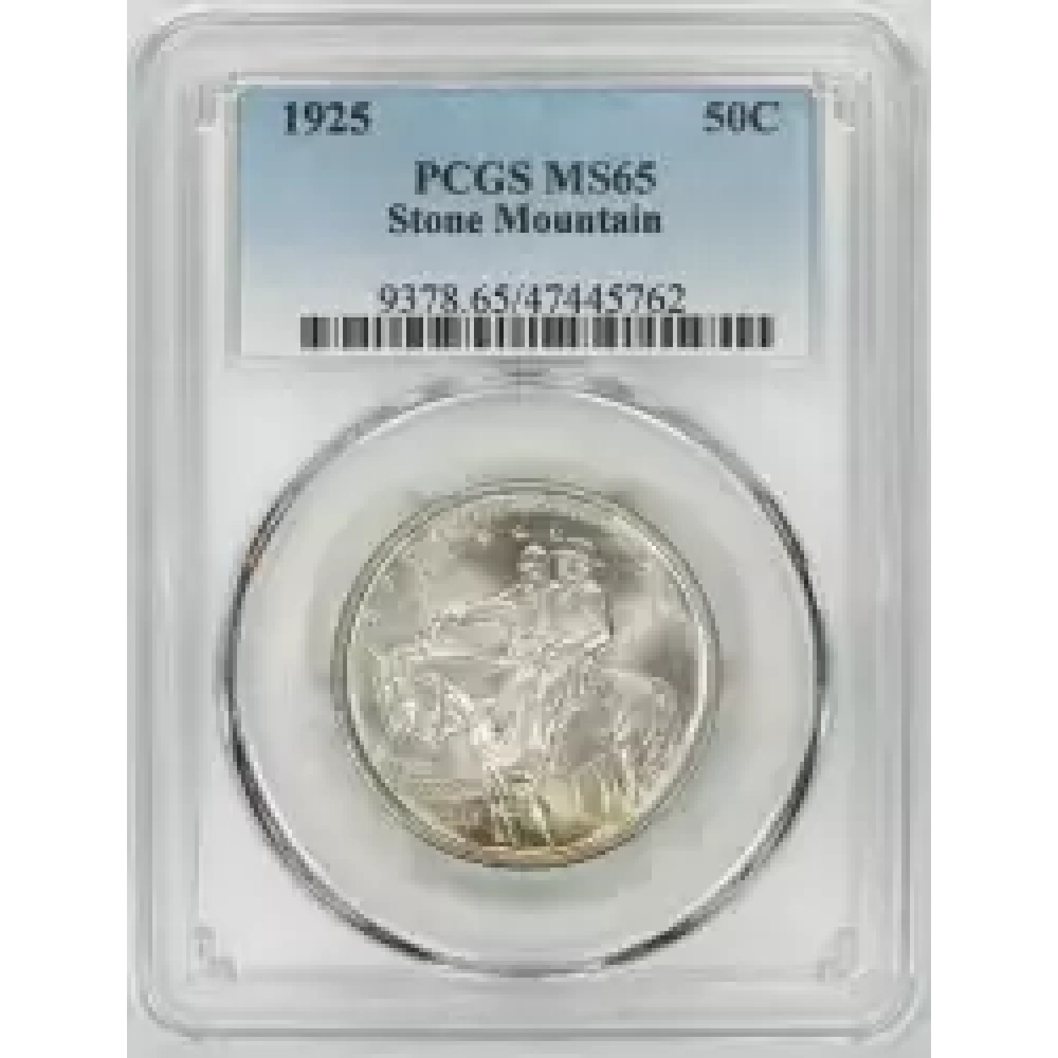 1925-PHILADELPHIA Classic Commemorative Stone Mountain Memorial PCGS MS-65 Stone Mountain ...