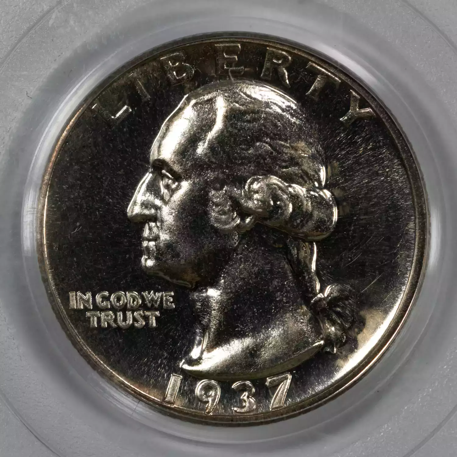 1937-PHILADELPHIA Quarter Dollars Silver Coinage PCGS PR-66 - Kearney ...