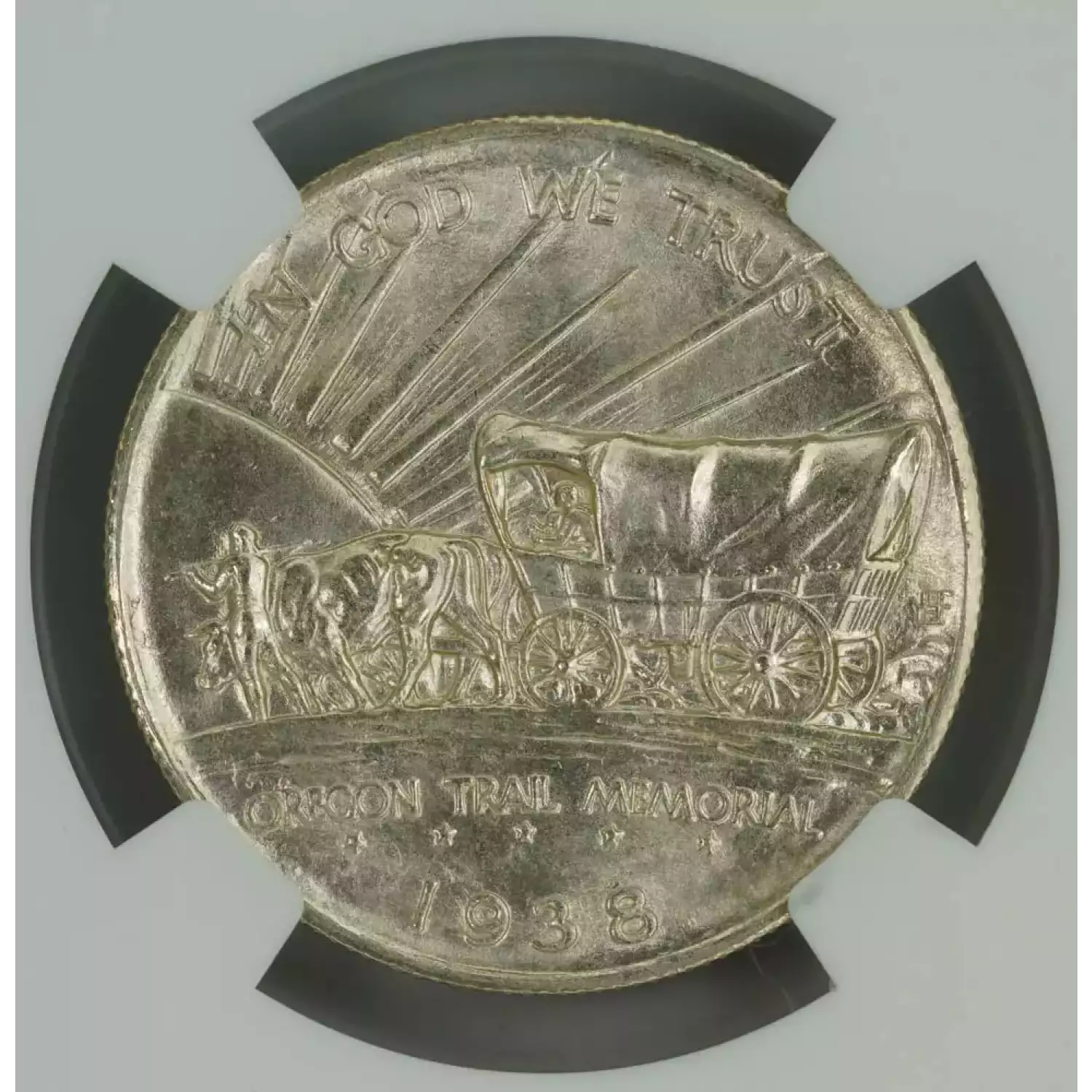 1938-SAN FRANCISCO Classic Commemorative Oregon Trail Memorial NGC MS-66 OREGON TRAIL - Kearney ...