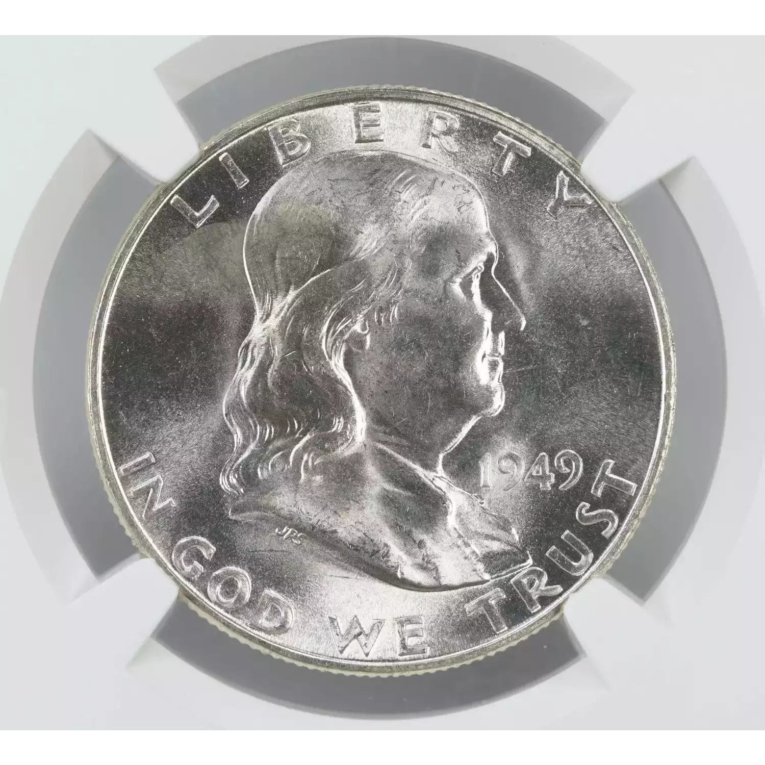 1949-DENVER Half Dollars Franklin NGC MS-64 FBL - Kearney Coin Center