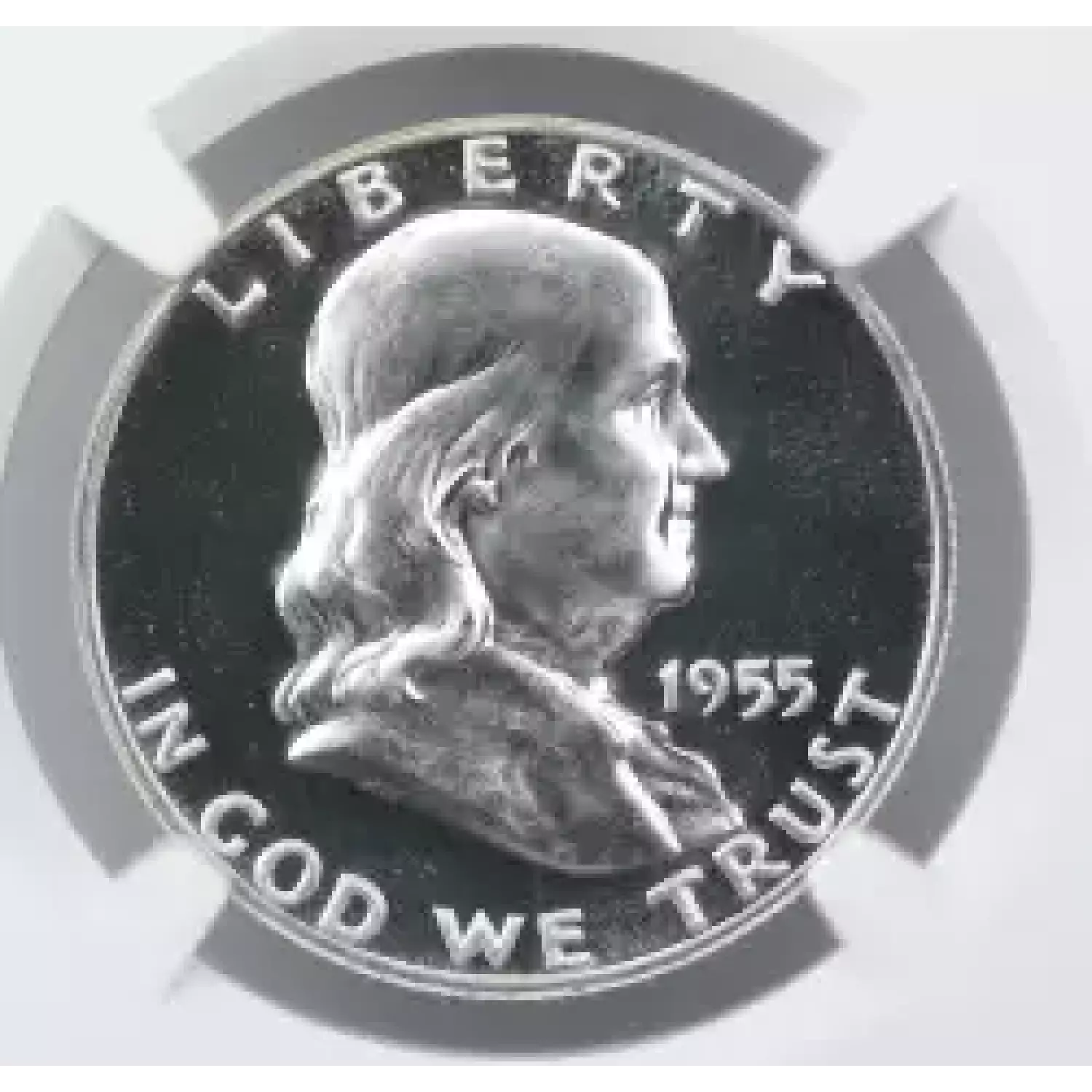 1955-PHILADELPHIA Half Dollars Franklin NGC PF-68* - Kearney Coin Center