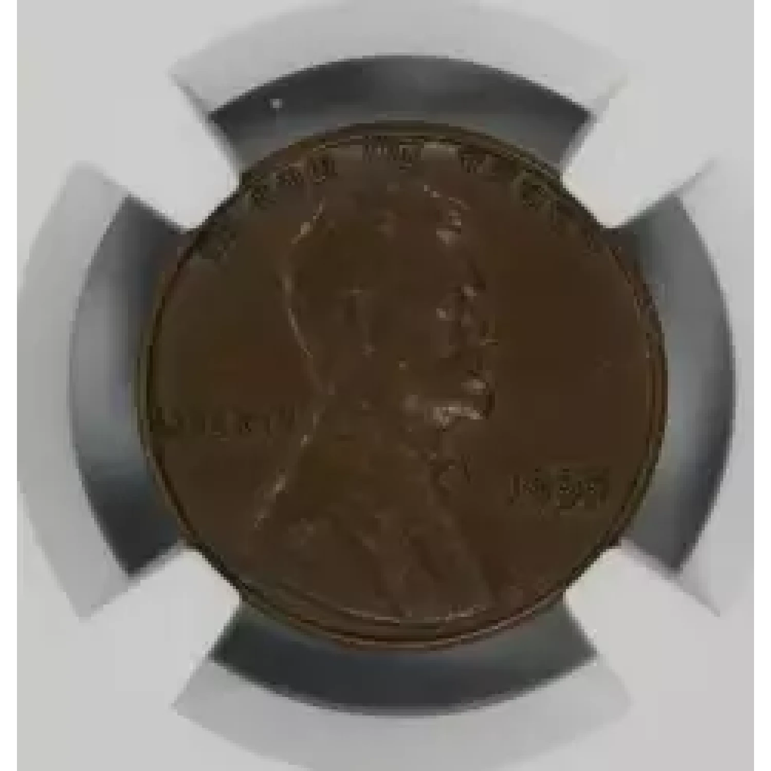 1955-PHILADELPHIA Small Cents Lincoln, Wheat Ears Reverse NGC AU-55 BN DDO - Kearney Coin Center