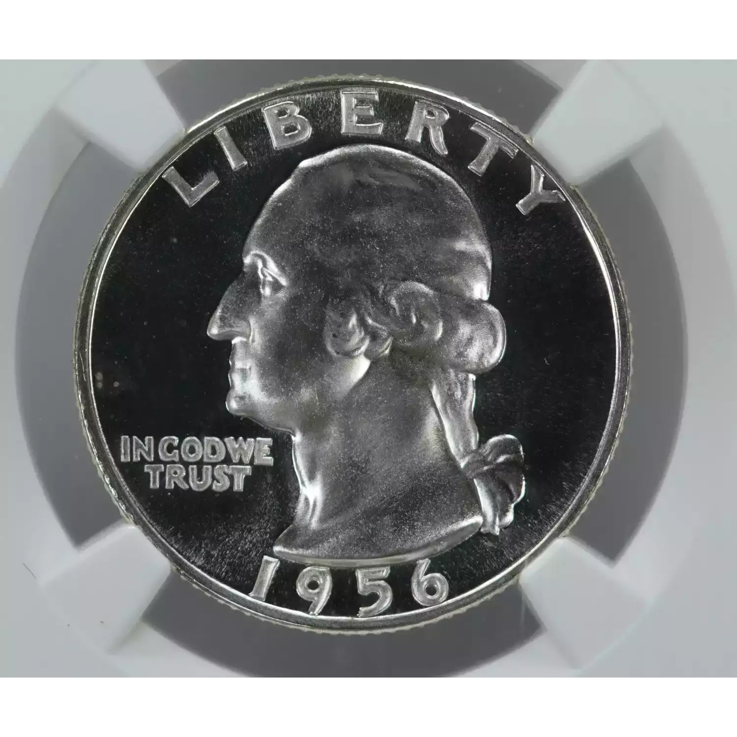 1956-PHILADELPHIA Quarter Dollars Silver Coinage NGC PF-67* - Kearney ...