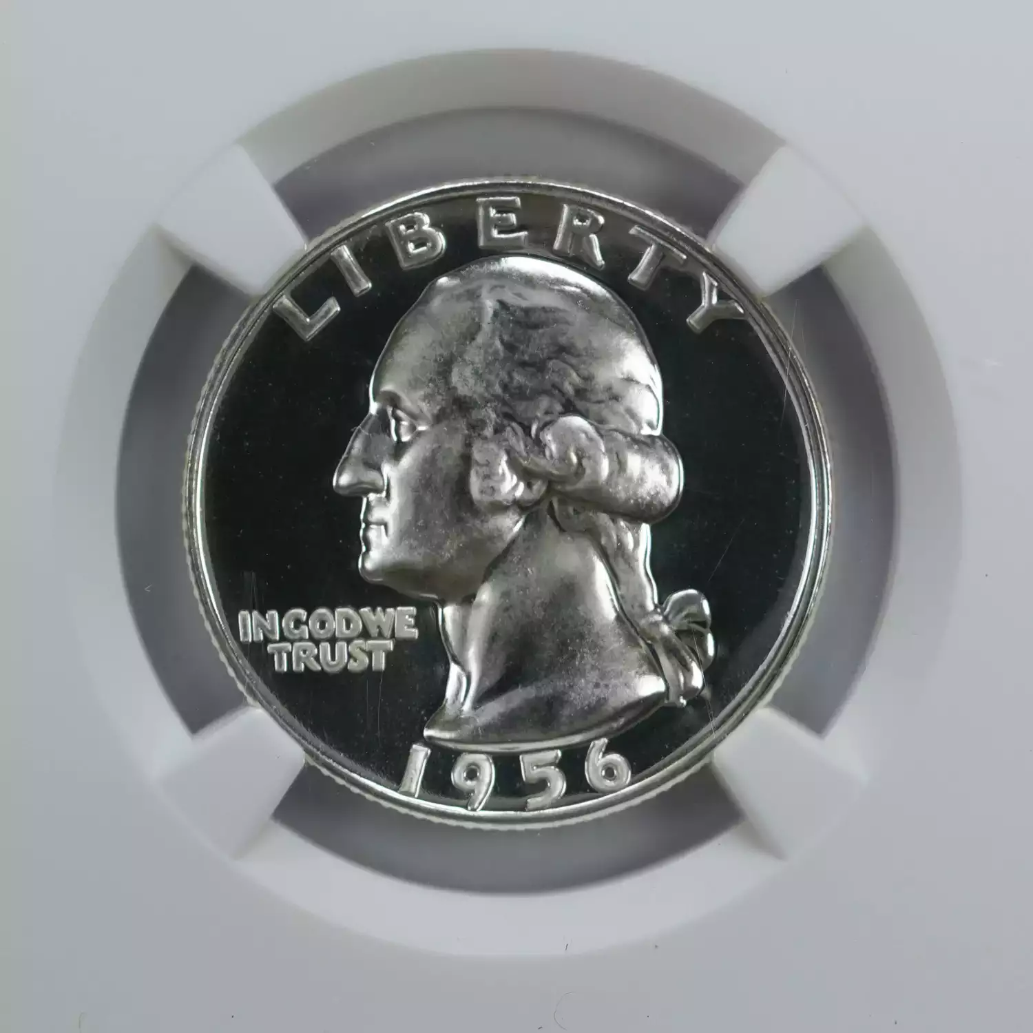 1956-PHILADELPHIA Quarter Dollars Silver Coinage NGC PF-69* - Kearney ...