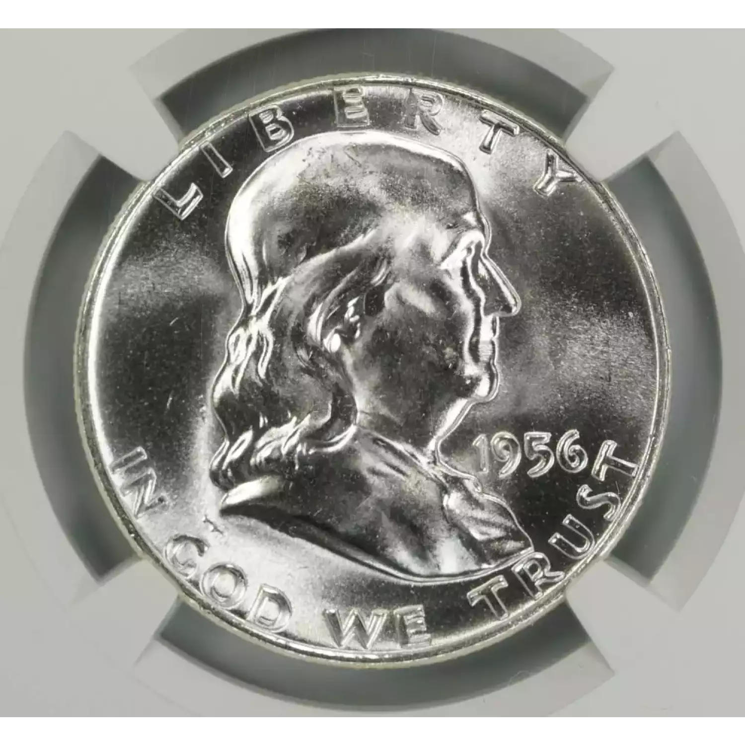 1956-PHILADELPHIA Half Dollars Franklin NGC MS-66 - Kearney Coin Center