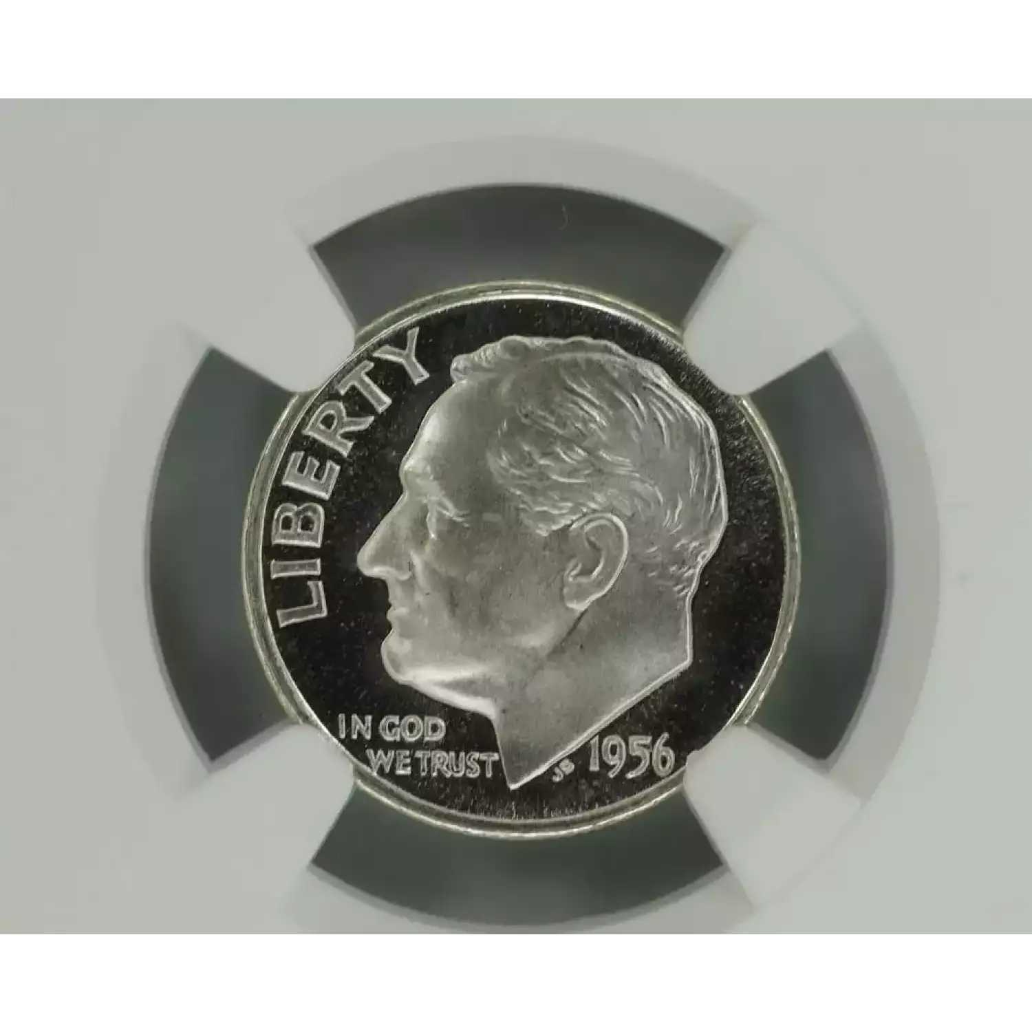 1956-PHILADELPHIA Dimes Roosevelt NGC PF-68* CAMEO - Kearney Coin Center