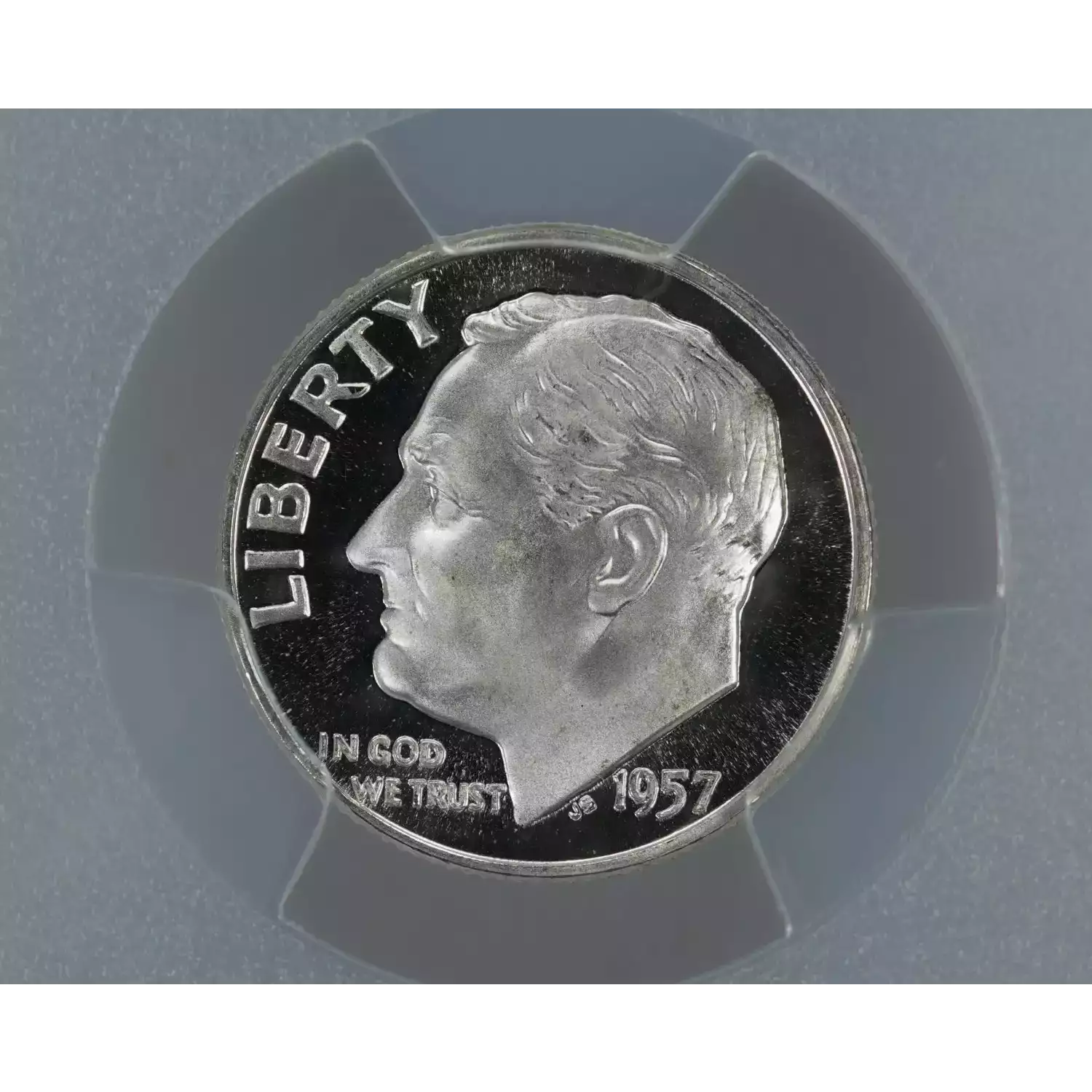 1957-PHILADELPHIA Dimes Roosevelt PCGS PR-68 - Kearney Coin Center