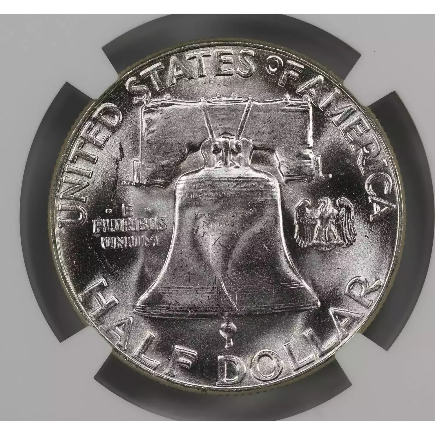 1957-PHILADELPHIA Half Dollars Franklin NGC MS-64 FBL - Kearney Coin Center