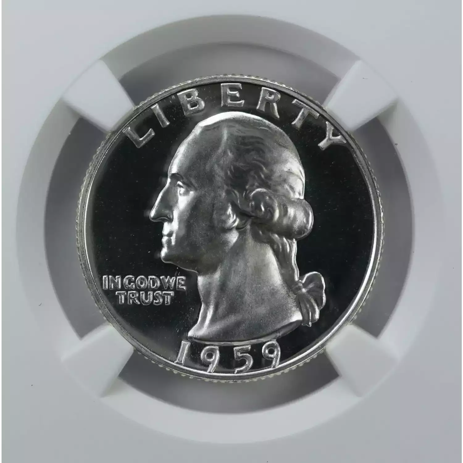 1959-PHILADELPHIA Quarter Dollars Silver Coinage NGC PF-69* - Kearney ...