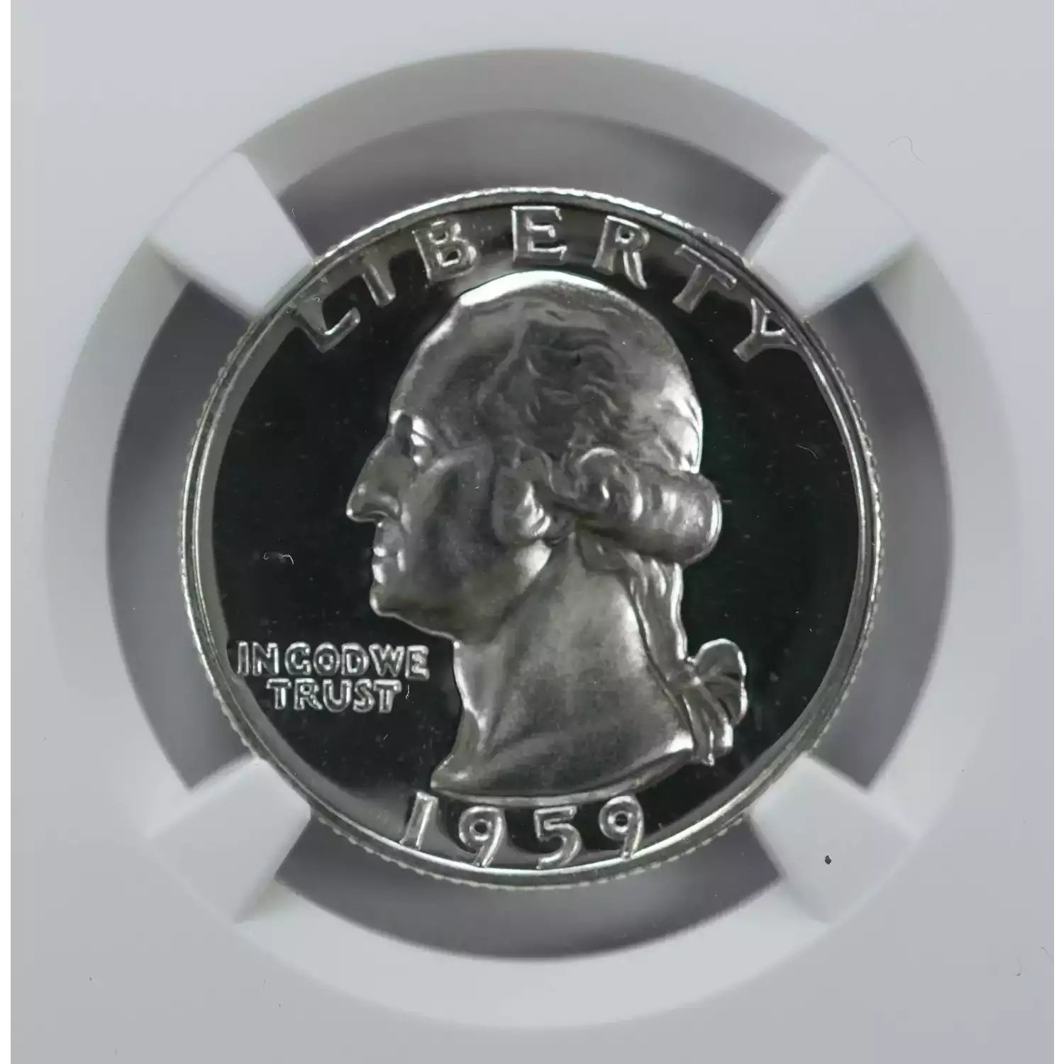 1959-PHILADELPHIA Quarter Dollars Silver Coinage NGC PF-68 CAMEO ...
