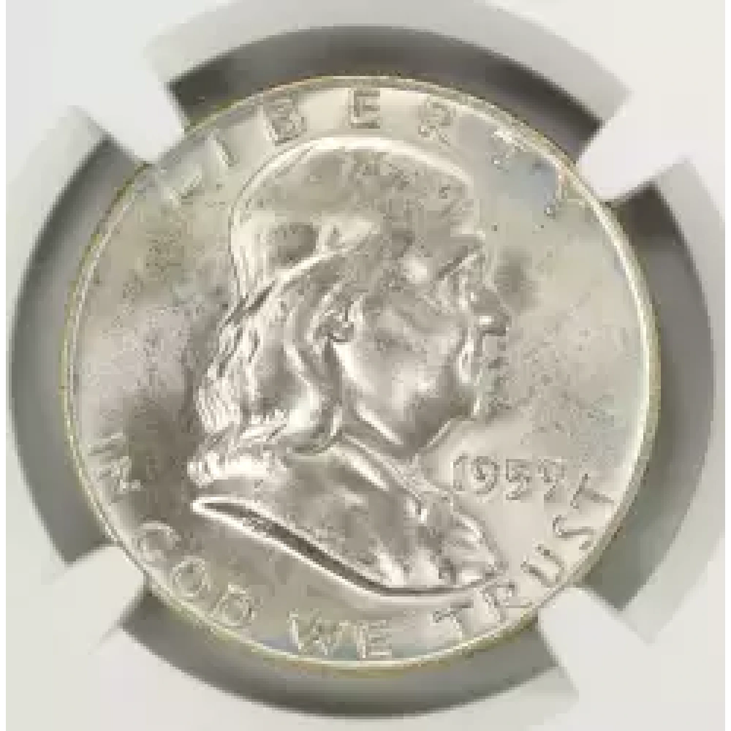 1959-DENVER Half Dollars Franklin NGC MS-66 FBL - Kearney Coin Center