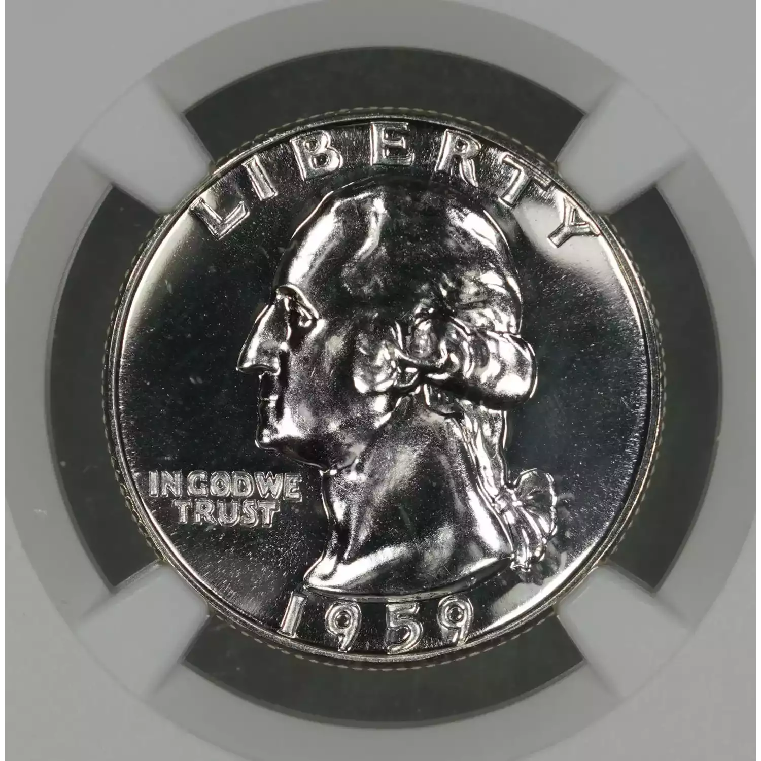 1959-PHILADELPHIA Quarter Dollars Silver Coinage NGC PF-68 DDO FS-101 ...