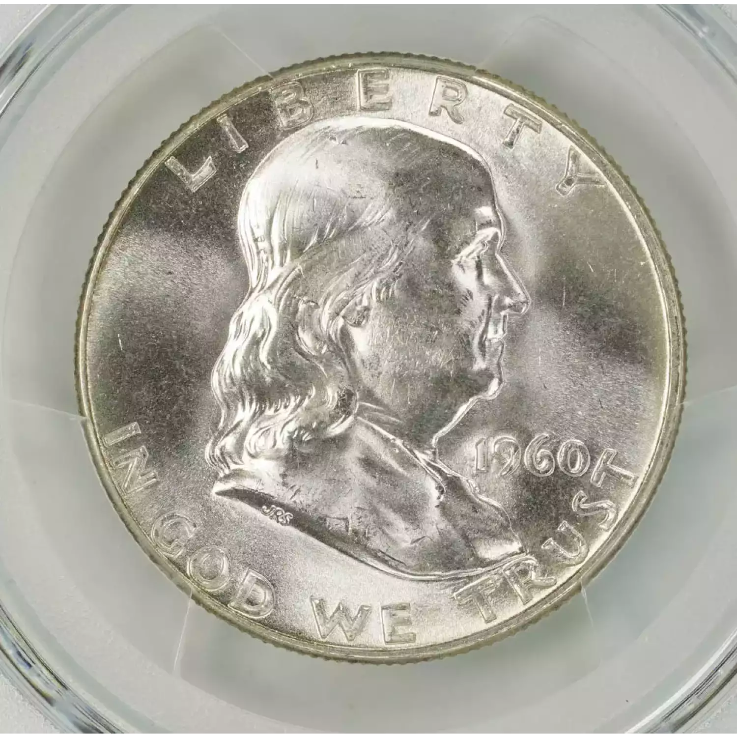 1960-PHILADELPHIA Half Dollars Franklin PCGS MS-65 FBL - Kearney Coin ...