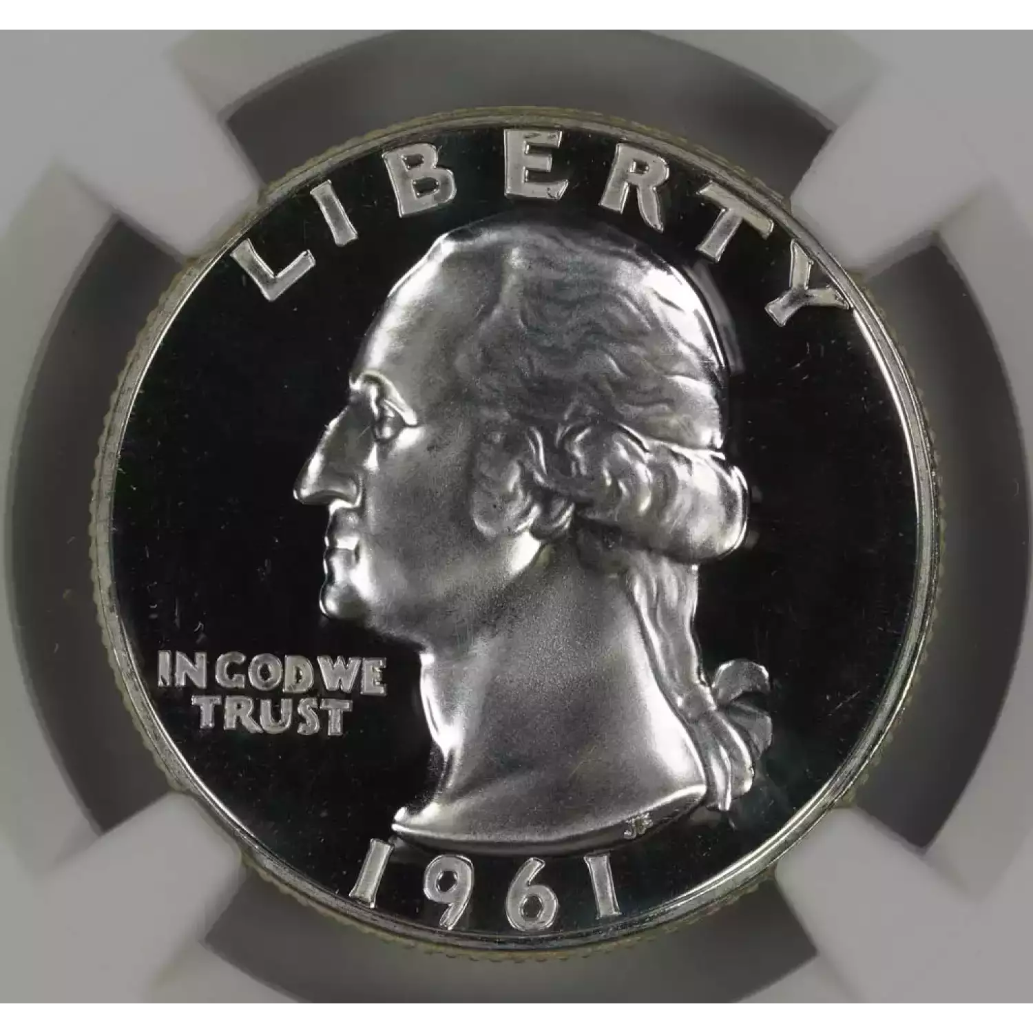 1961-PHILADELPHIA Quarter Dollars Silver Coinage NGC PF-68* - Kearney ...