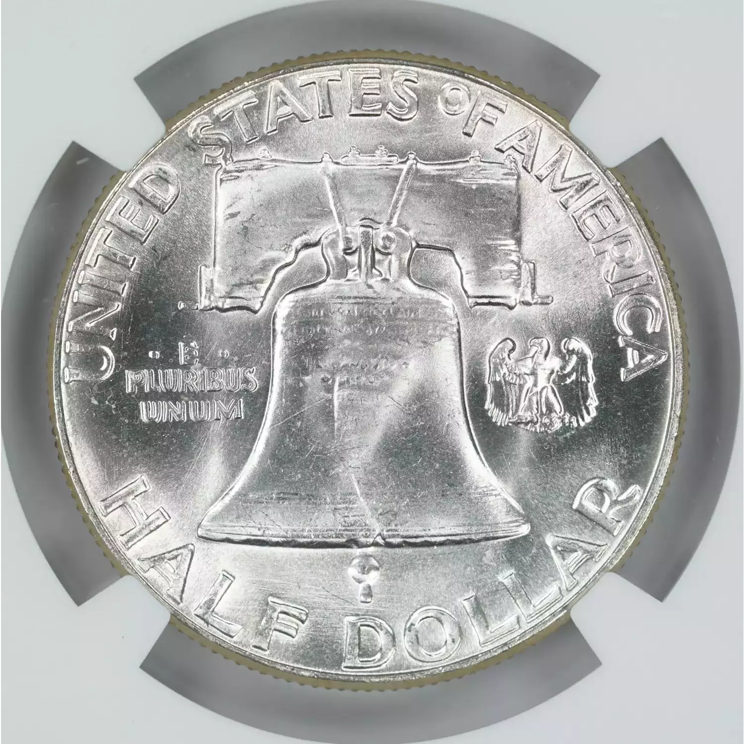 1961-PHILADELPHIA Half Dollars Franklin NGC MS-64 FBL - Kearney Coin Center