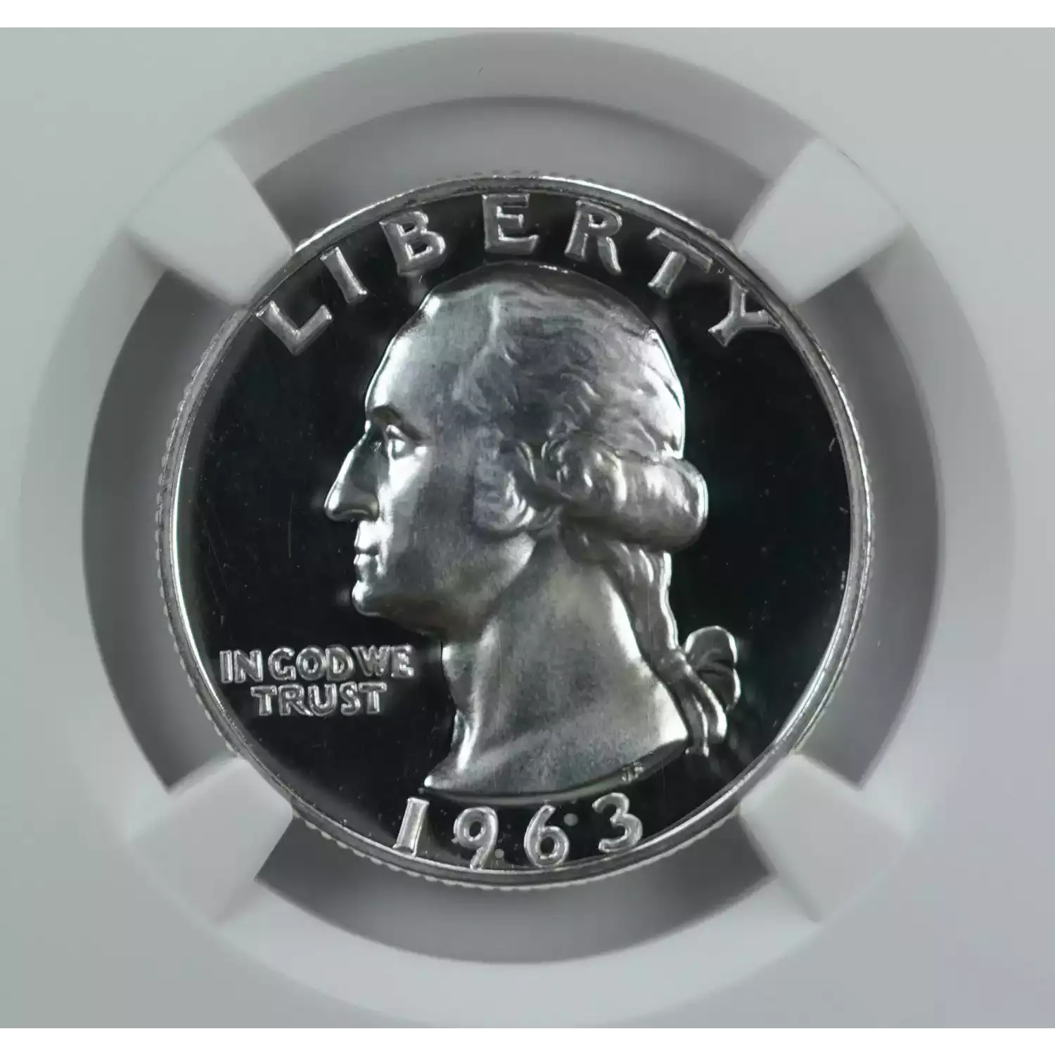 1963-PHILADELPHIA Quarter Dollars Silver Coinage NGC PF-67* - Kearney ...