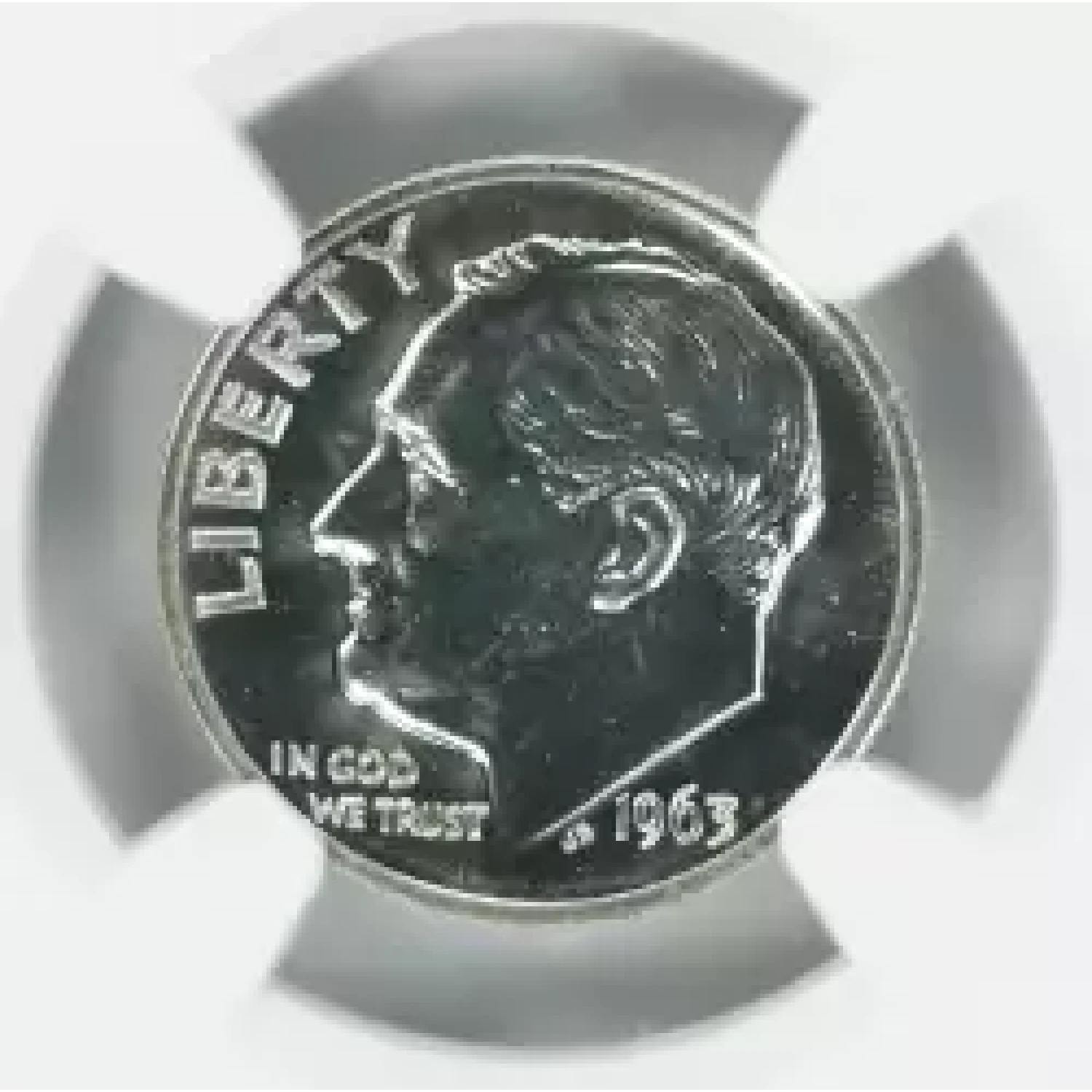 1963-PHILADELPHIA Dimes Roosevelt NGC PF-67 DDR FS-802 - Kearney Coin ...