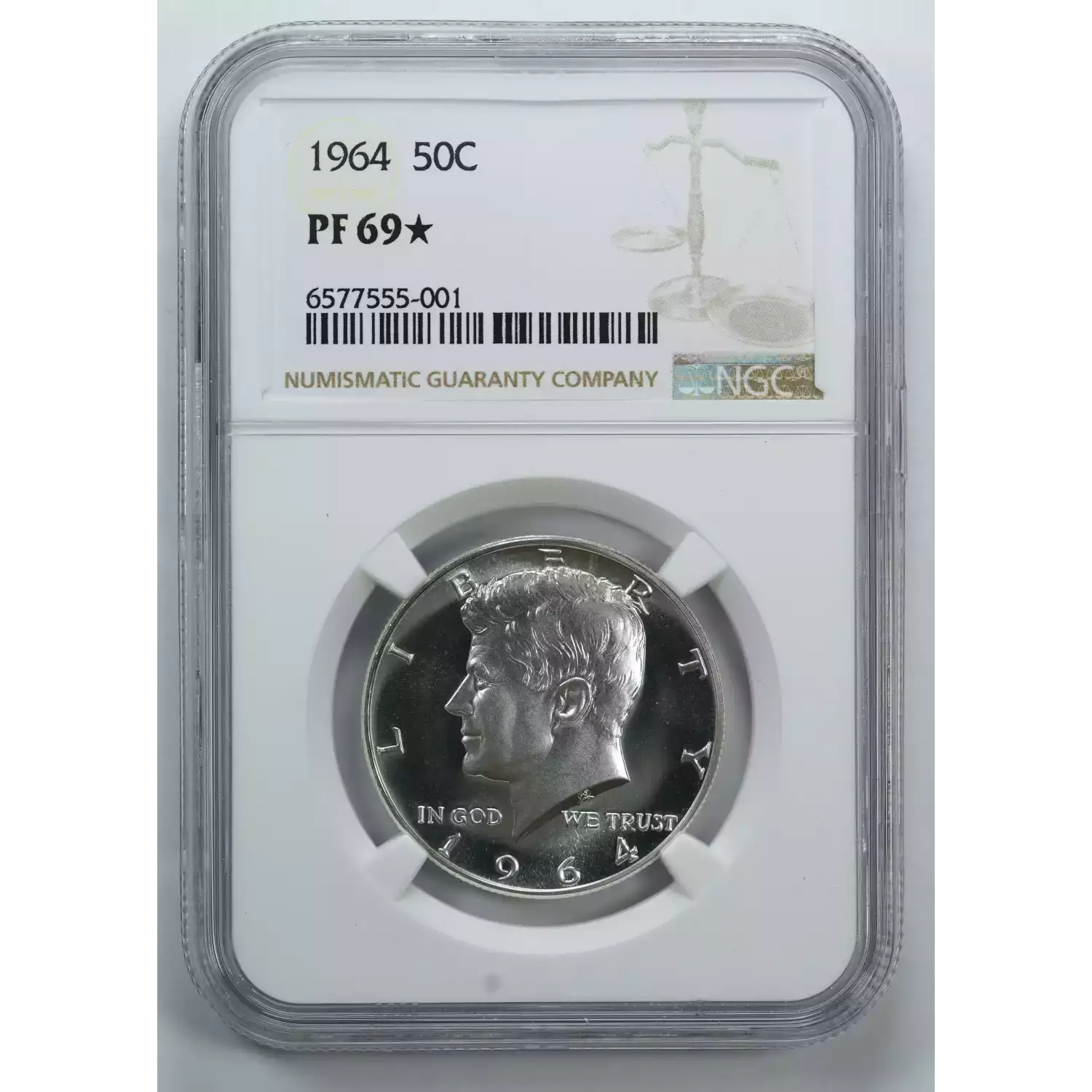1964-PHILADELPHIA Half Dollars Kennedy NGC PF-69* - Kearney Coin Center