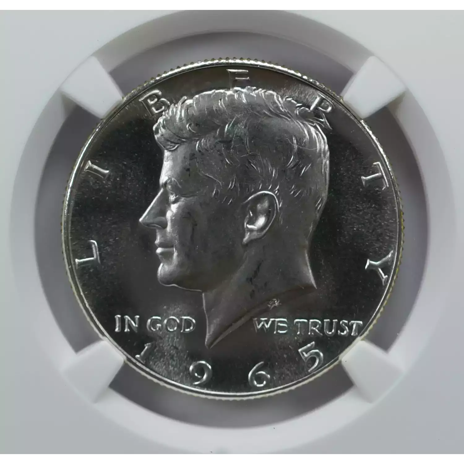 1965-PHILADELPHIA Half Dollars Kennedy Clad NGC MS-66 CAMEO SMS - Kearney Coin Center