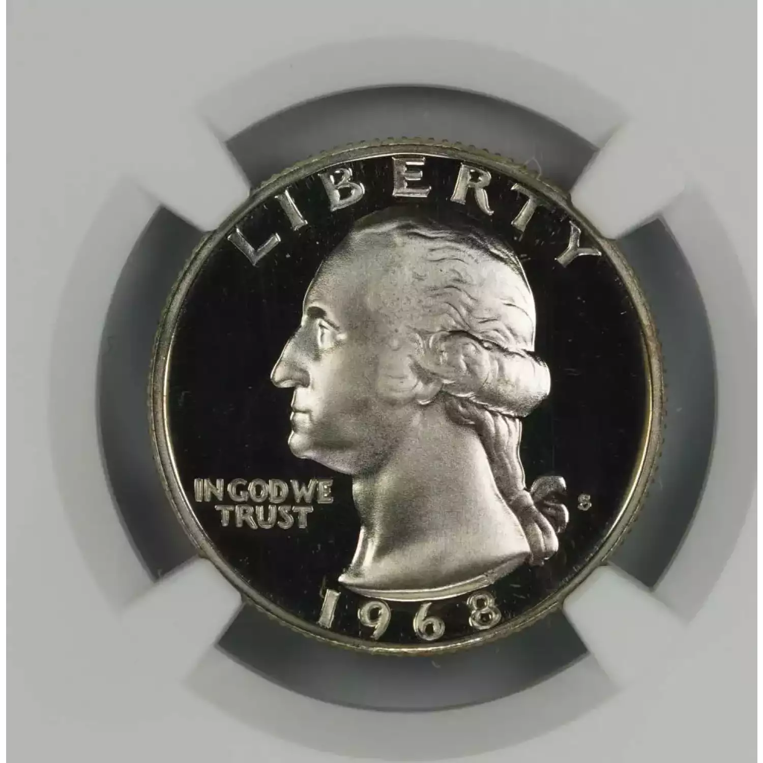 1968-SAN FRANCISCO Quarter Dollars Clad Coinage NGC PF-69 CAMEO ...