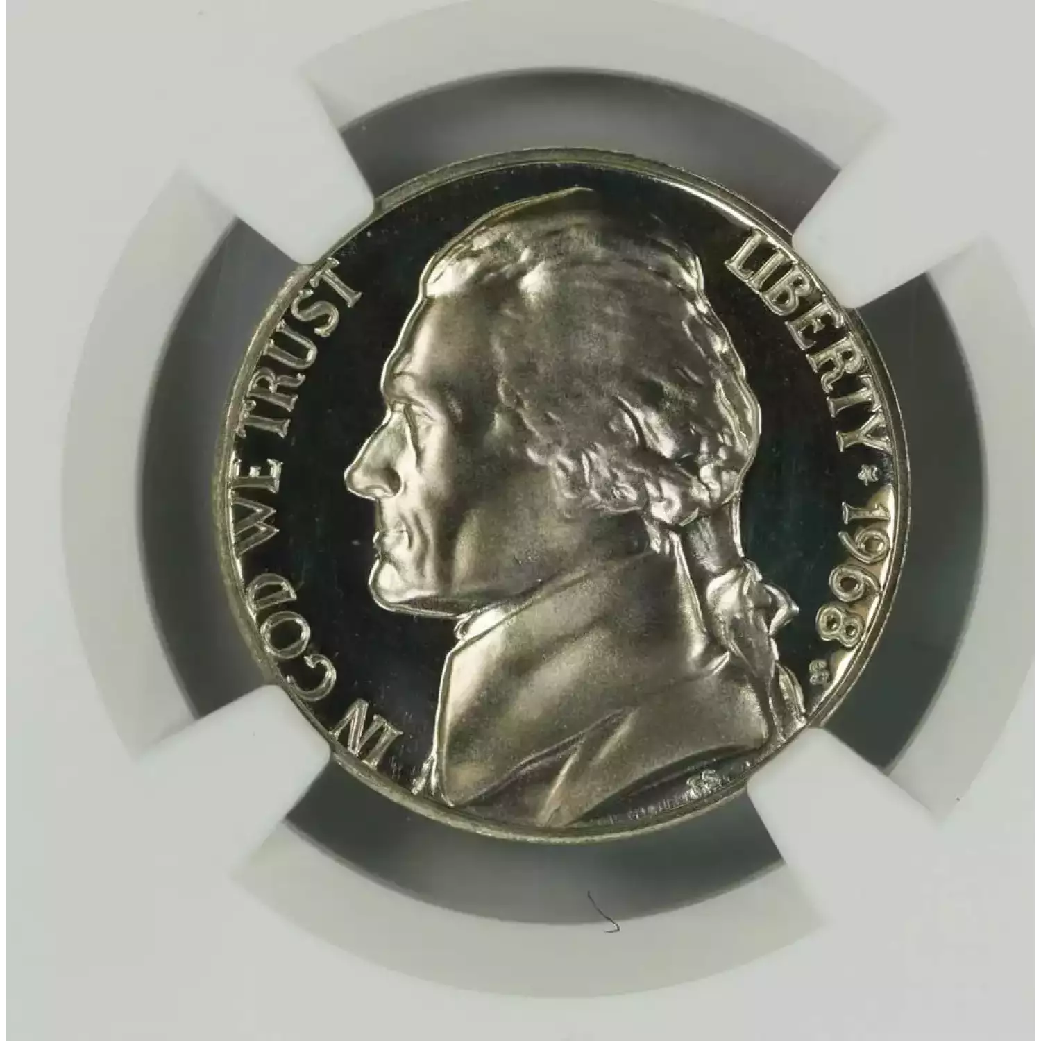 1968-SAN FRANCISCO Nickel Jefferson NGC PF-68 ULTRA CAMEO - Kearney ...
