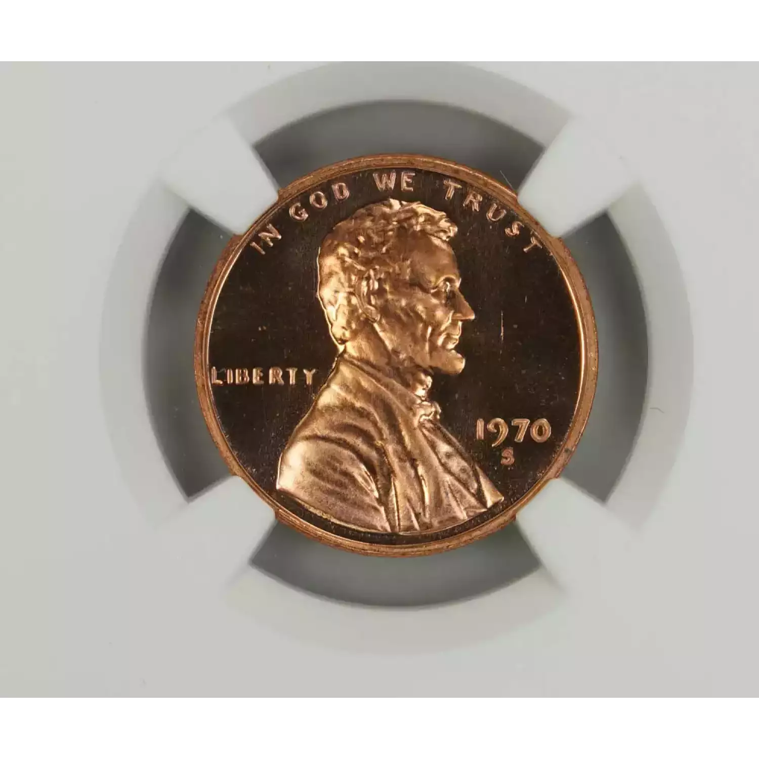 1970-SAN FRANCISCO Small Cents Lincoln, Memorial Reverse NGC PF-67 RD ...