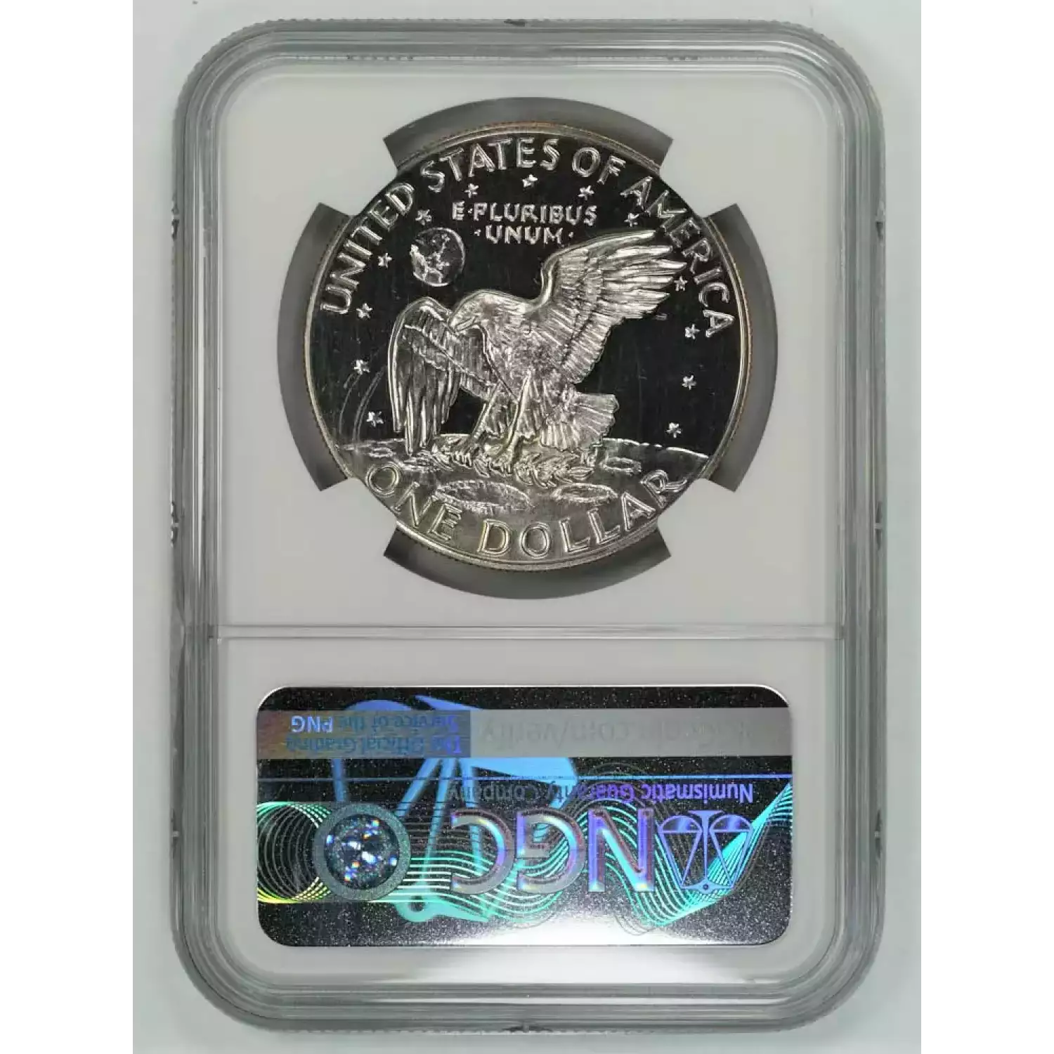 1974-SAN FRANCISCO Dollar Eisenhower Nickel - Copper NGC PF-67 CLAD ...