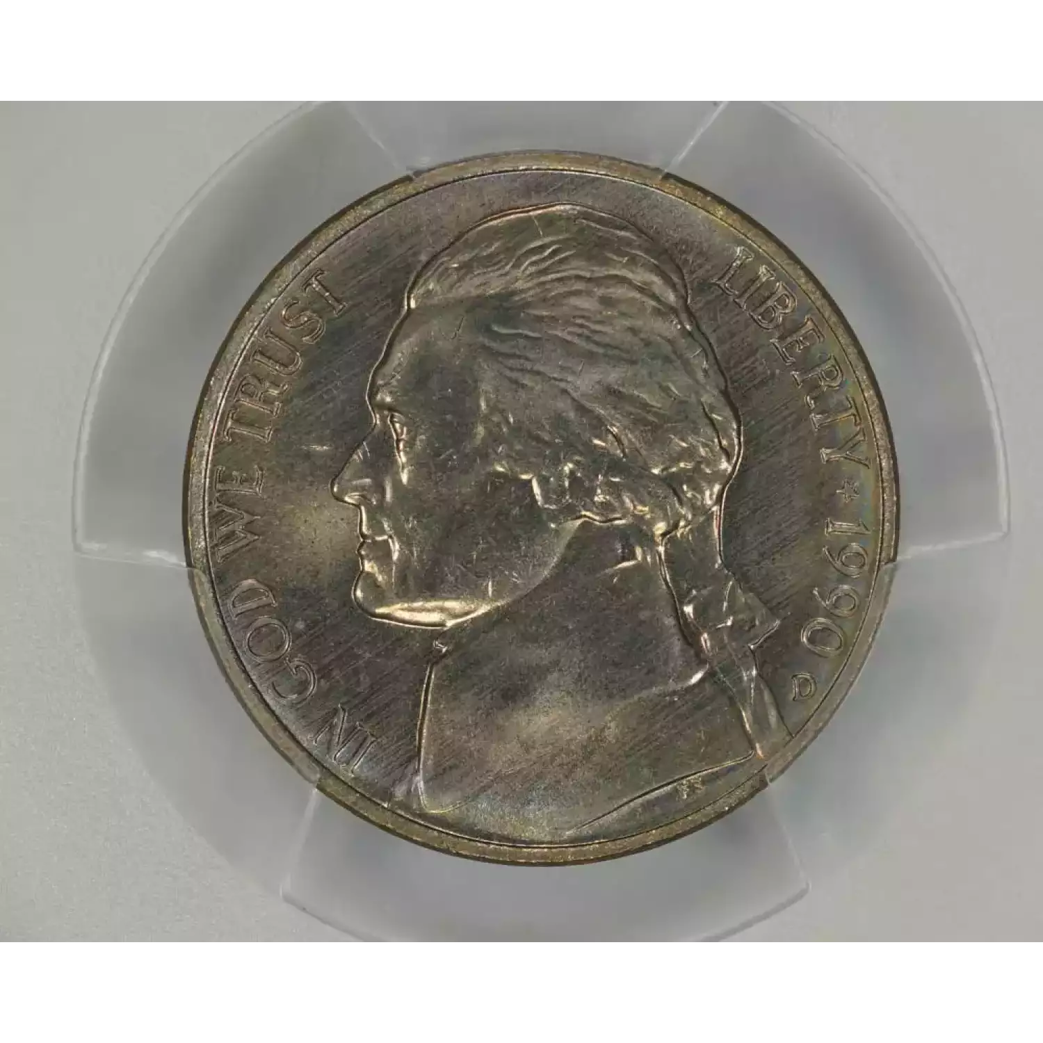 1990-DENVER Nickel Jefferson PCGS MS-66 - Kearney Coin Center