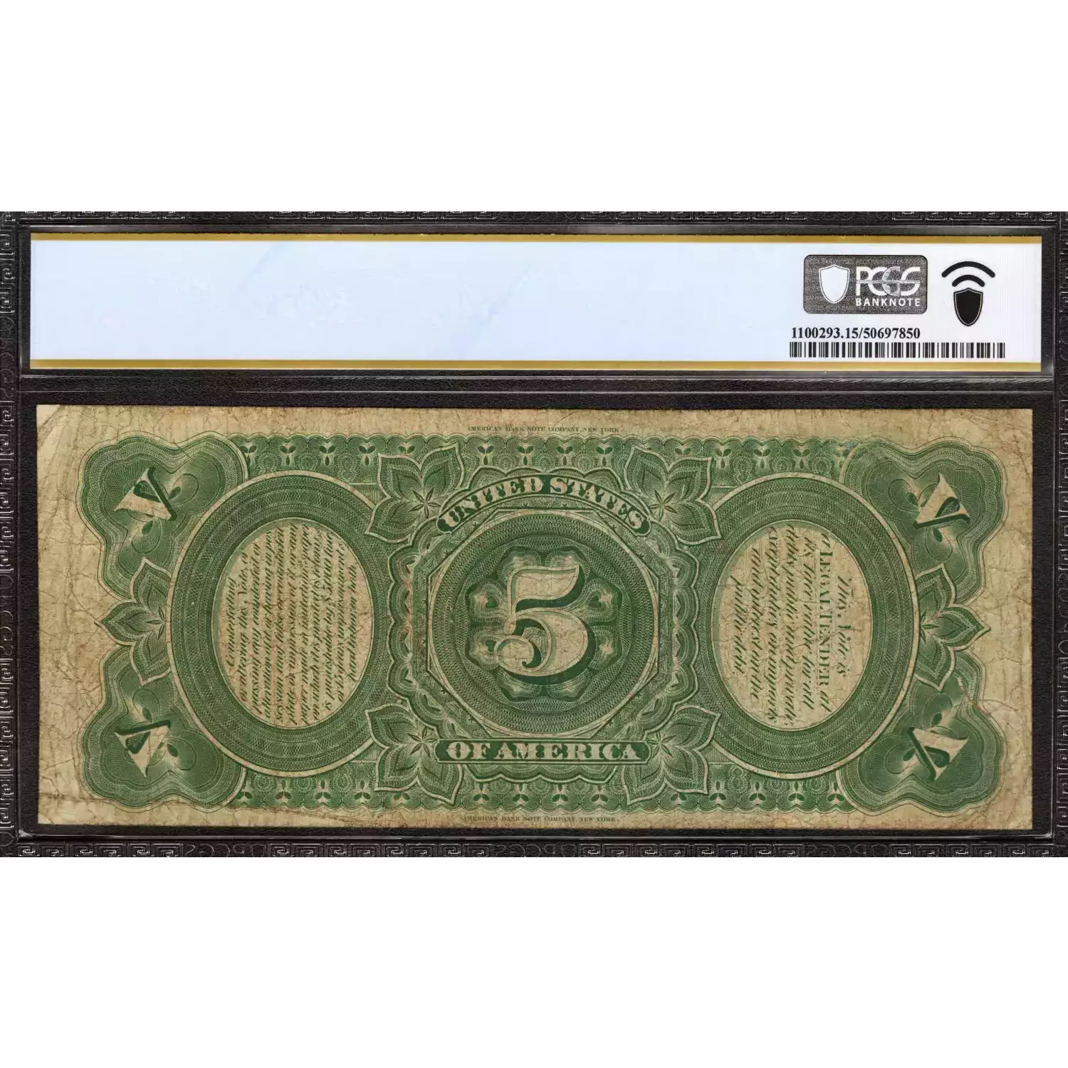 $5 Large Red Legal Tender Issues 64 - Kearney Coin Center