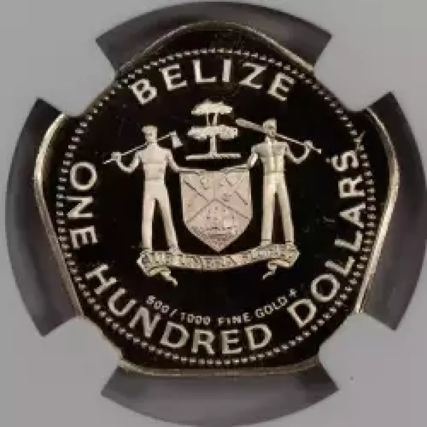 1981-FM BELIZE Gold 100 DOLLARS NGC PF-70 - Kearney Coin Center