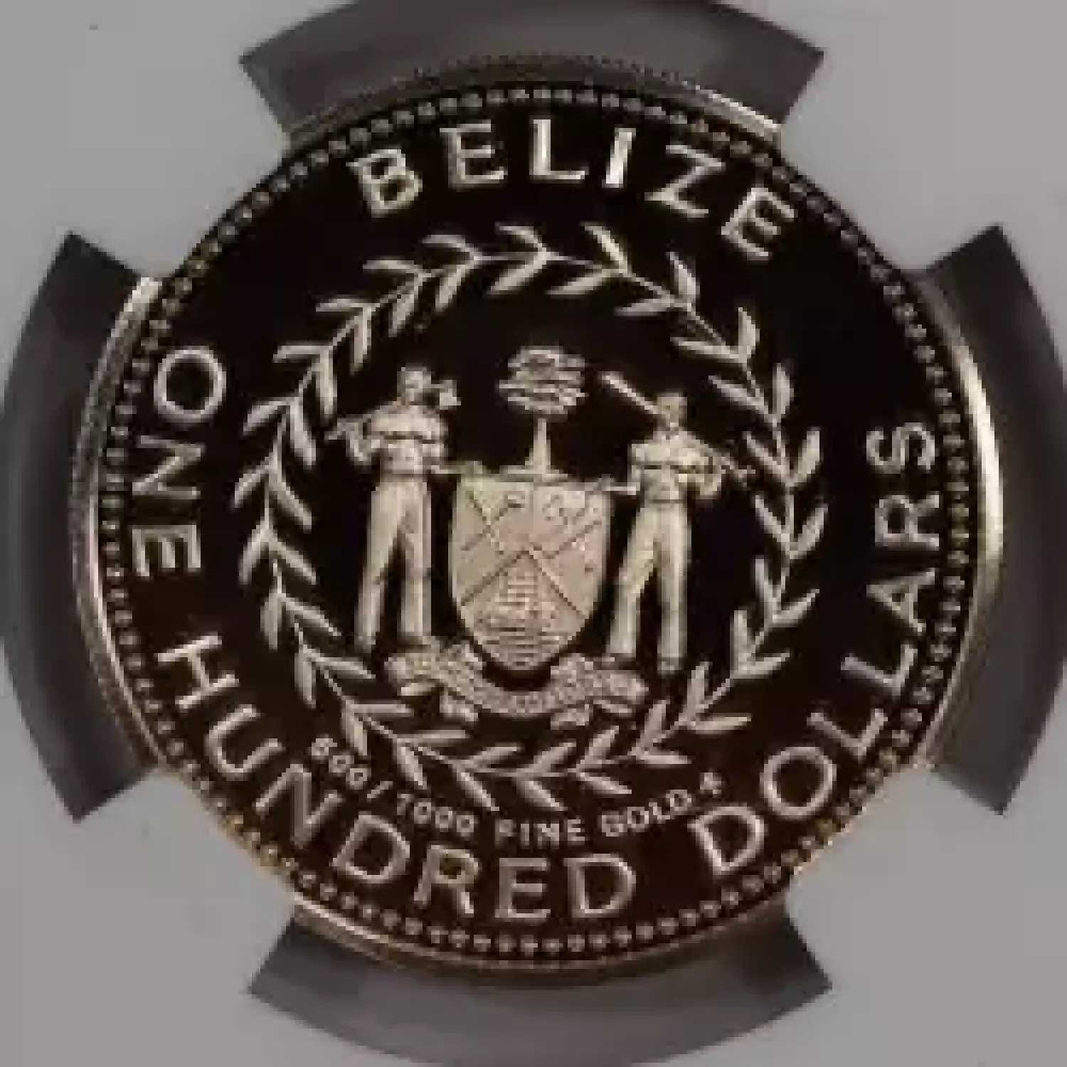 1983-FM BELIZE Gold 100 DOLLARS NGC PF-70 - Kearney Coin Center