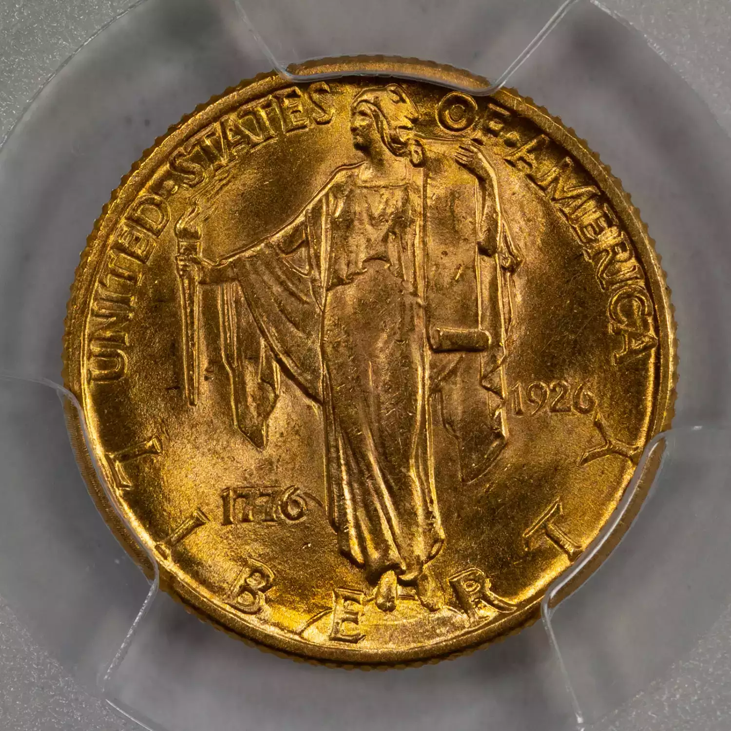 1926-PHILADELPHIA Gold $2.5 Sesquicentennial PCGS MS-64 - Kearney Coin ...
