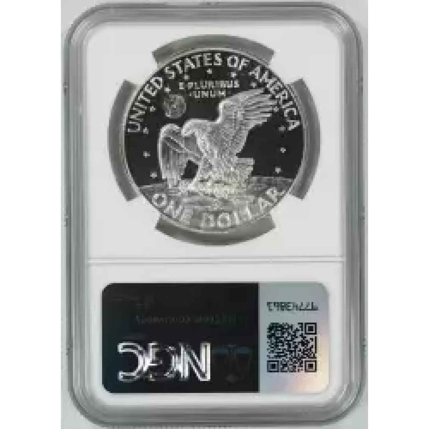 1972-SAN FRANCISCO Dollar Eisenhower 40% Silver NGC PF-69 CAMEO SILVER ...