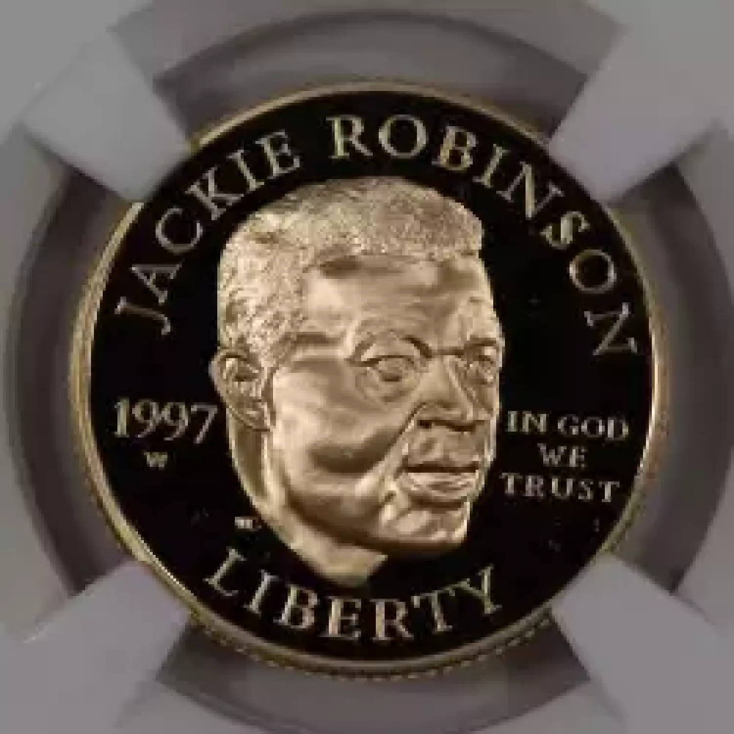 1997 Modern Commemorative Jackie Robinson NGC PF-70 - Kearney Coin Center