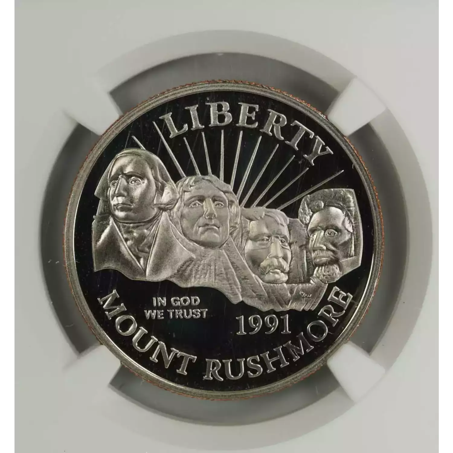 1991-SAN FRANCISCO Modern Commemorative Mount Rushmore Golden ...