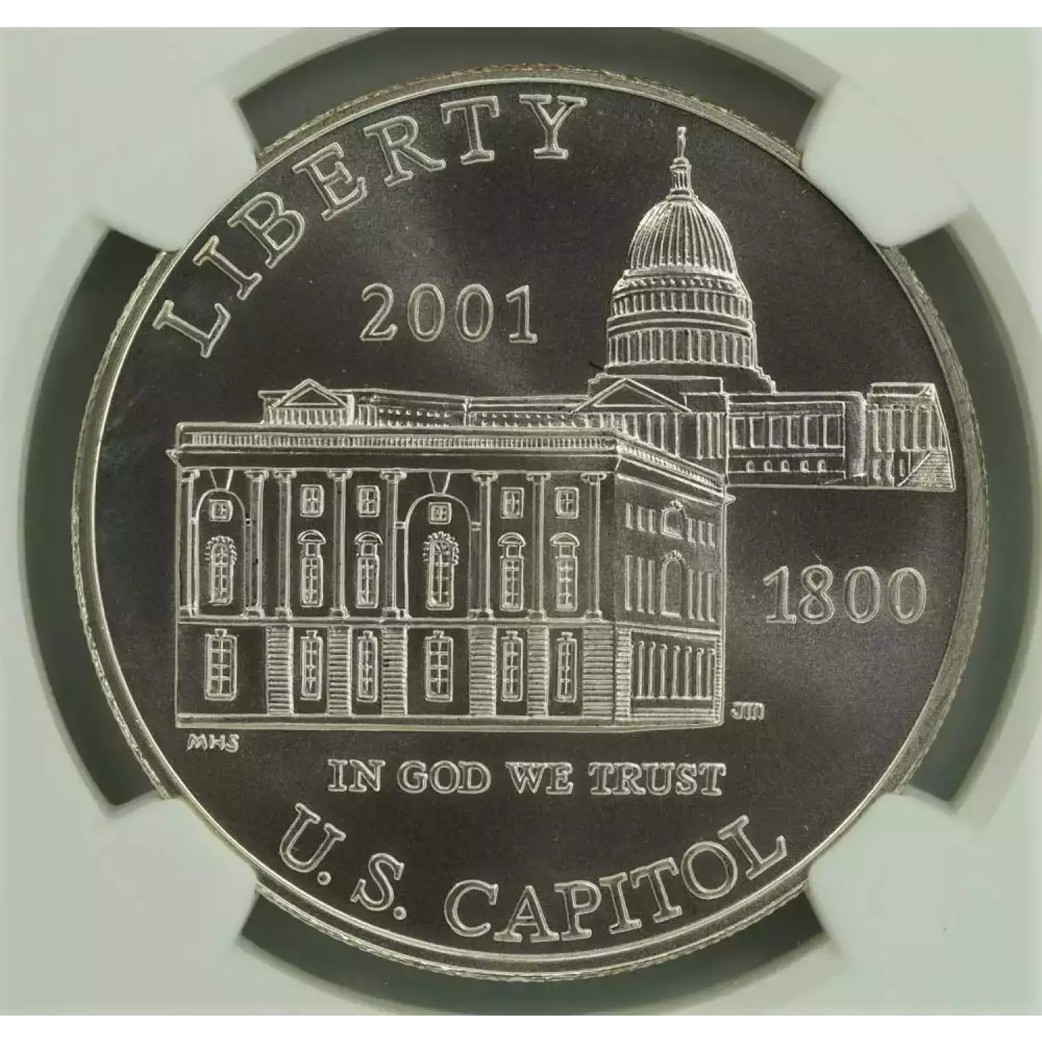 2001-PHILADELPHIA Modern Commemorative U.S. Capitol Visitor Center NGC ...
