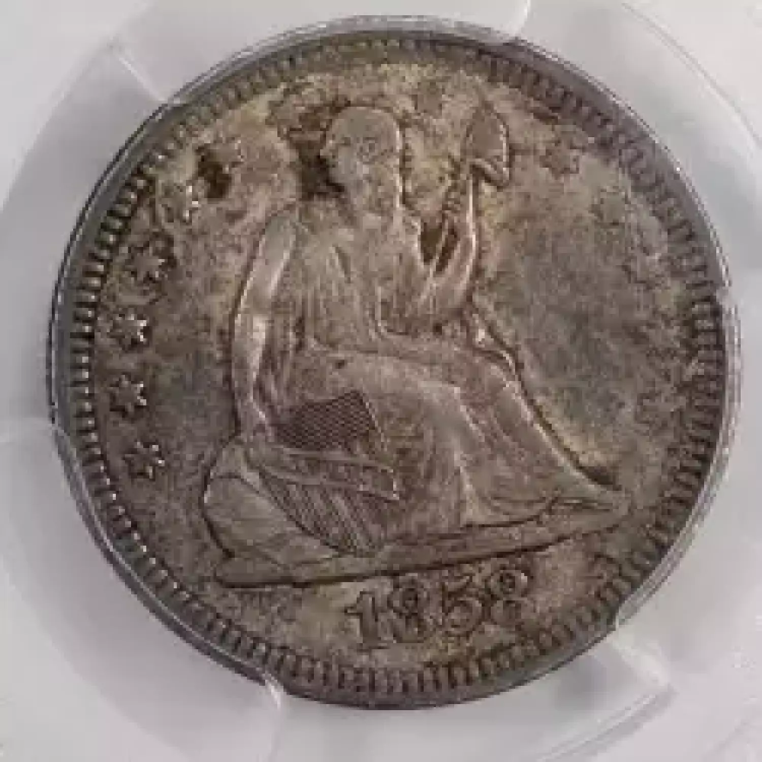 1858-PHILADELPHIA Seated Liberty Quarter PCGS XF-40 - Kearney Coin Center