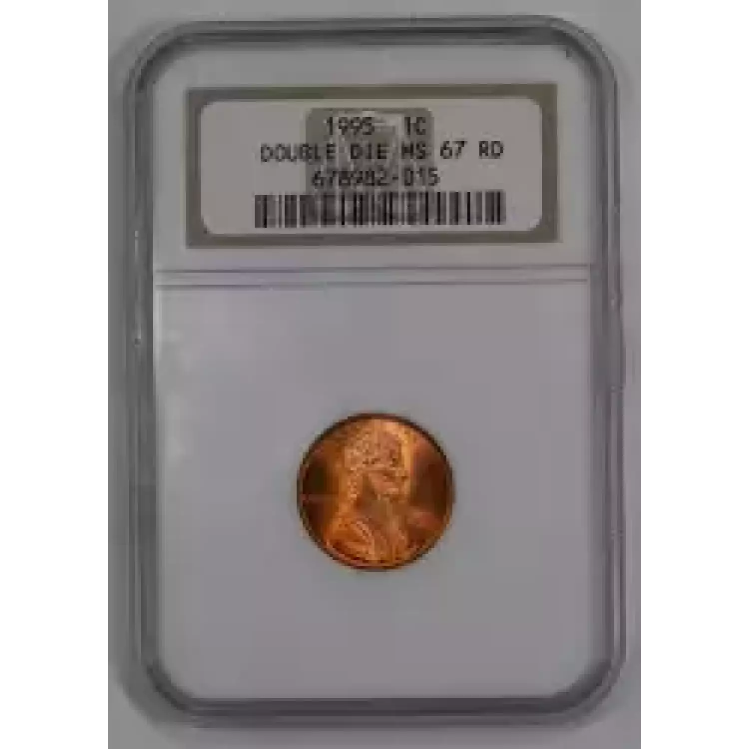 1995 Small Cents Lincoln, Memorial Reverse NGC MS-67 RD DDO - Kearney ...